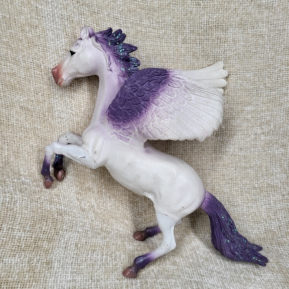 Toys | Toy Major Purple Glitter Pegasus | Poshmark